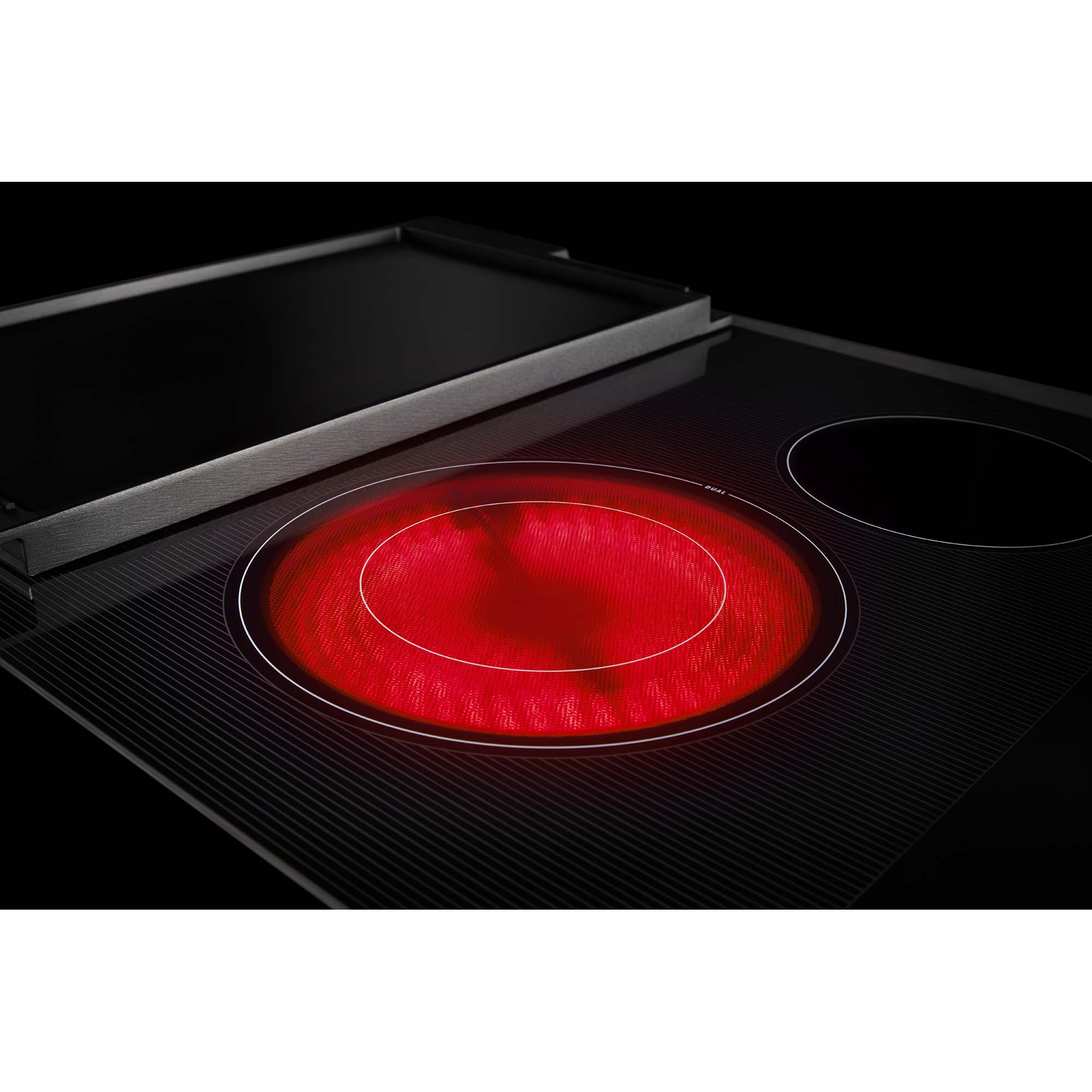 Maytag 30 in. 4-Burner Electric Cooktop with Power Burner, Reversible ...