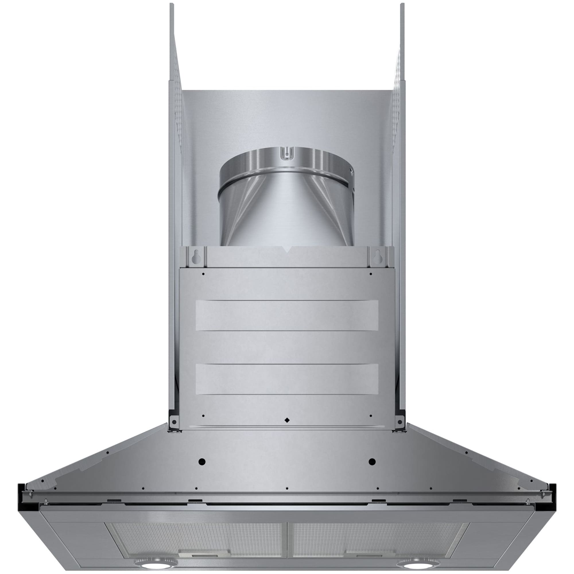 Bosch 300 Series 30 in. Convertible Chimney Style Range Hood with 300 ...