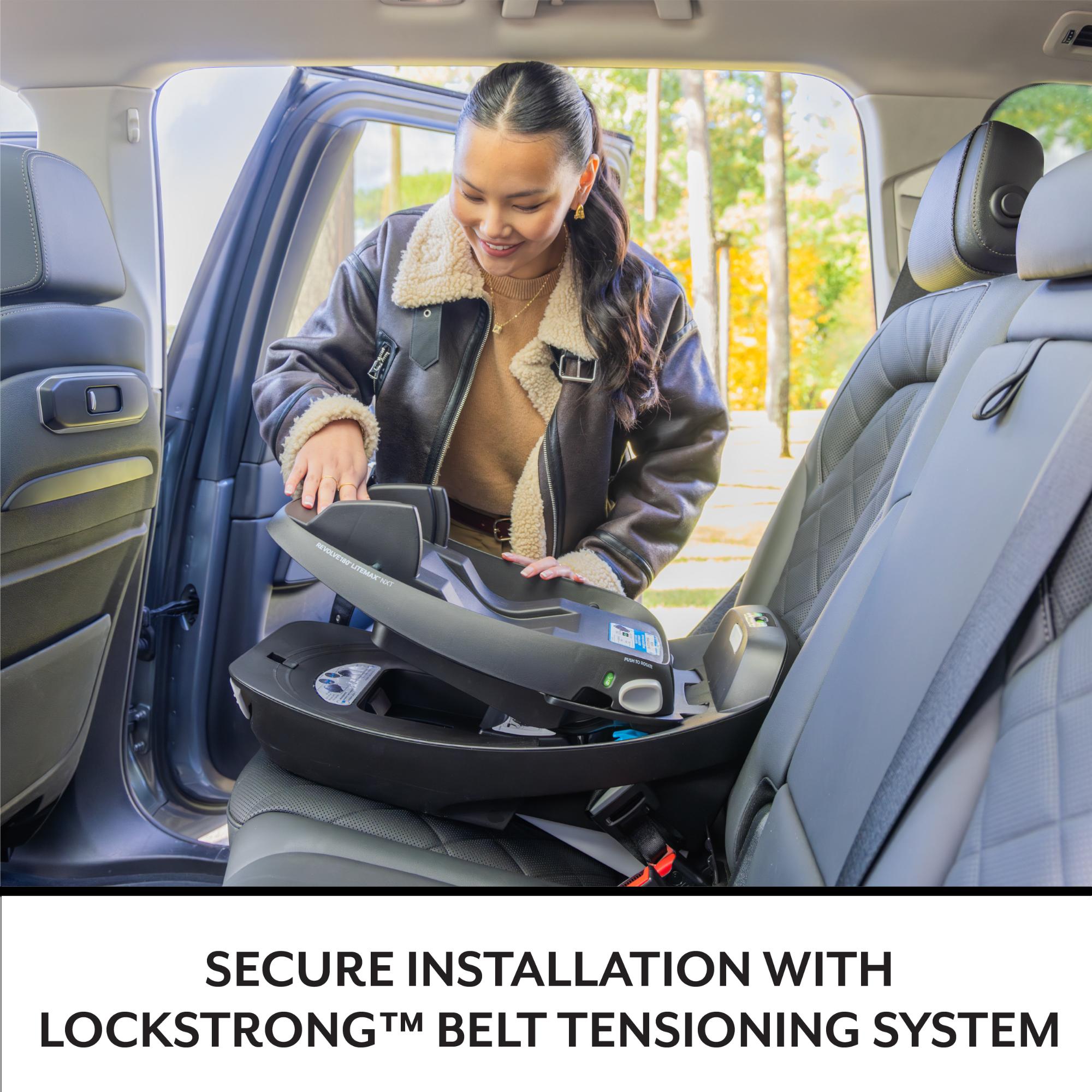 Evenflo Revolve 180 Litemax NXT Rotational Infant Car Seat with Green ...