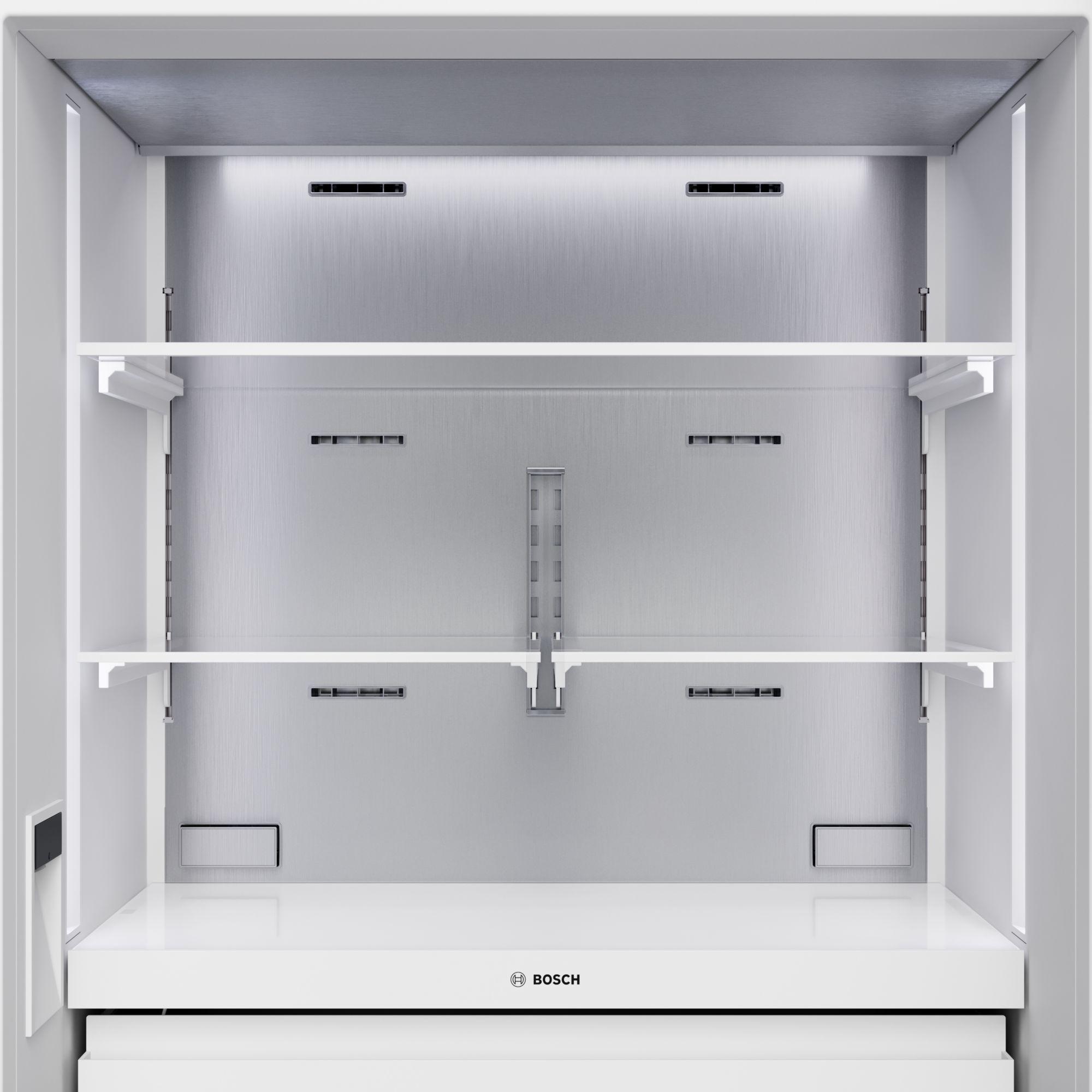 Bosch Benchmark Series 30 in. 16.5 cu. ft. Built-In Smart Counter Depth ...
