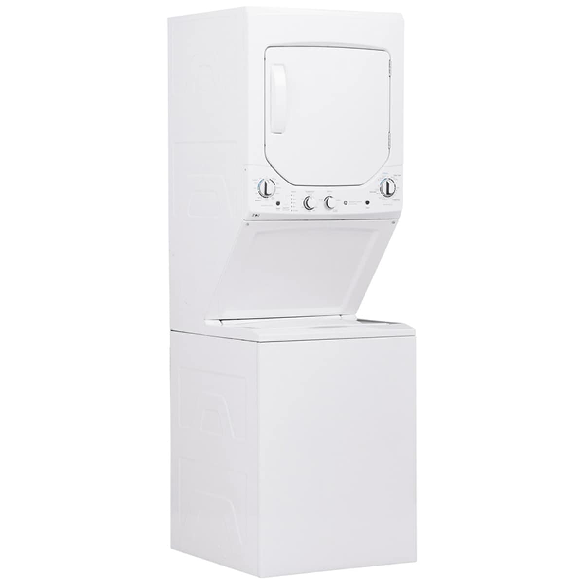 GE 24 in. Laundry Center with 2.3 cu. ft. Washer with 11 Wash Programs ...