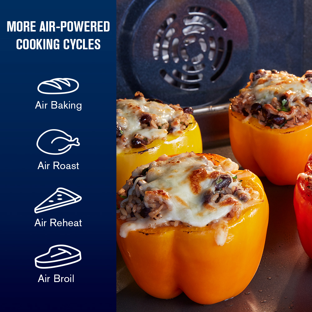 Maytag 30 in. 5 cu. ft. Smart Air Fry Standard Convection Gas Range ...