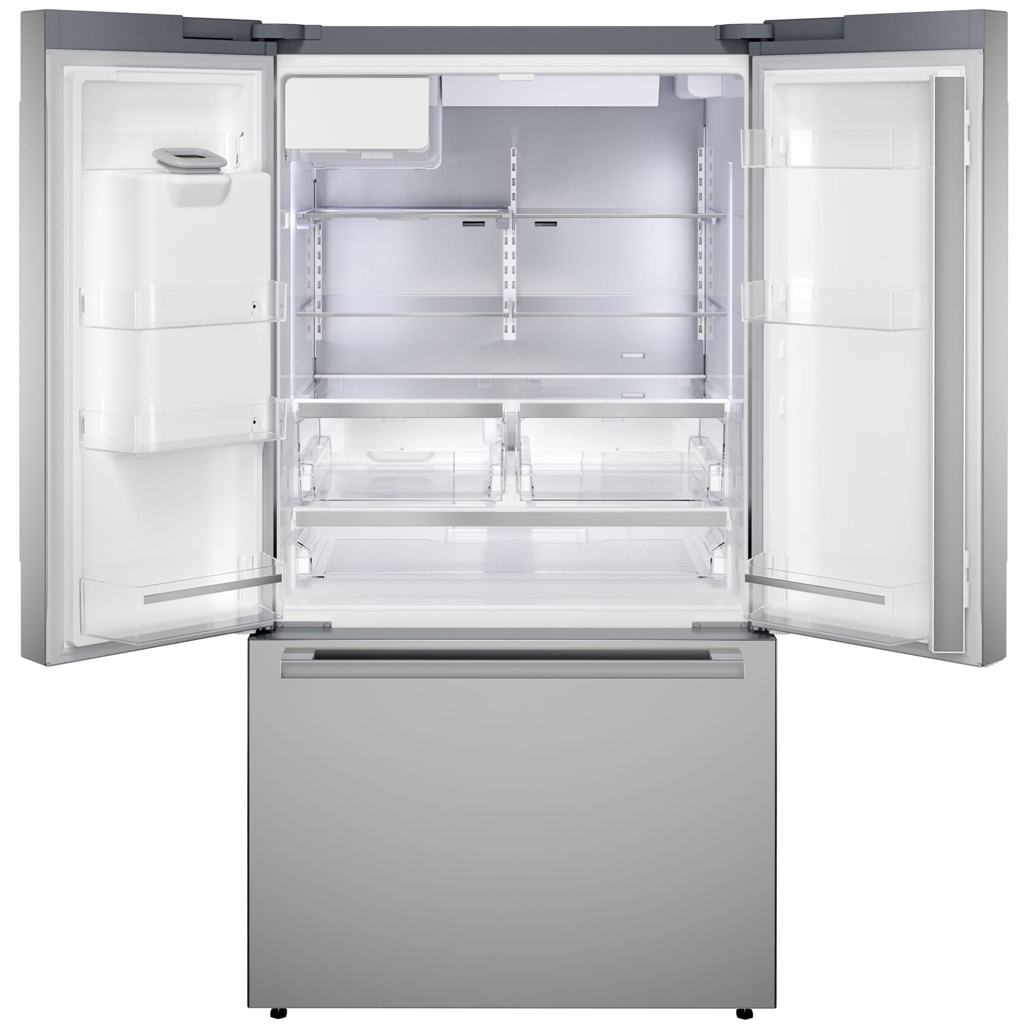 Bosch 500 Series 36 in. 26 cu. ft. Smart French Door Refrigerator with ...