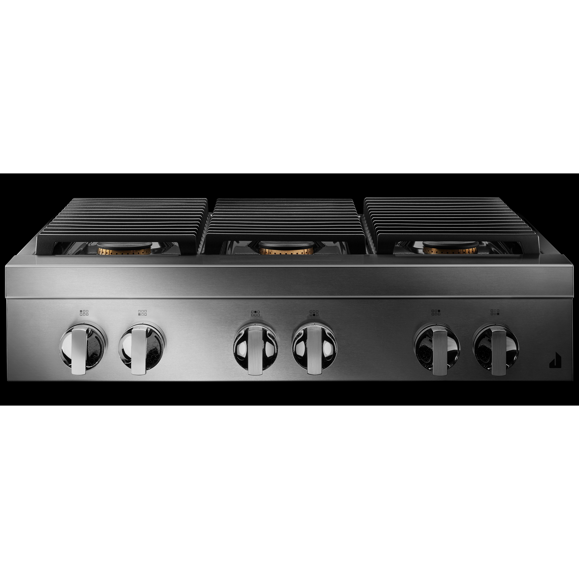 JennAir Noir 36 in. 6-Burner Natural Gas Rangetop with Simmer Burner ...