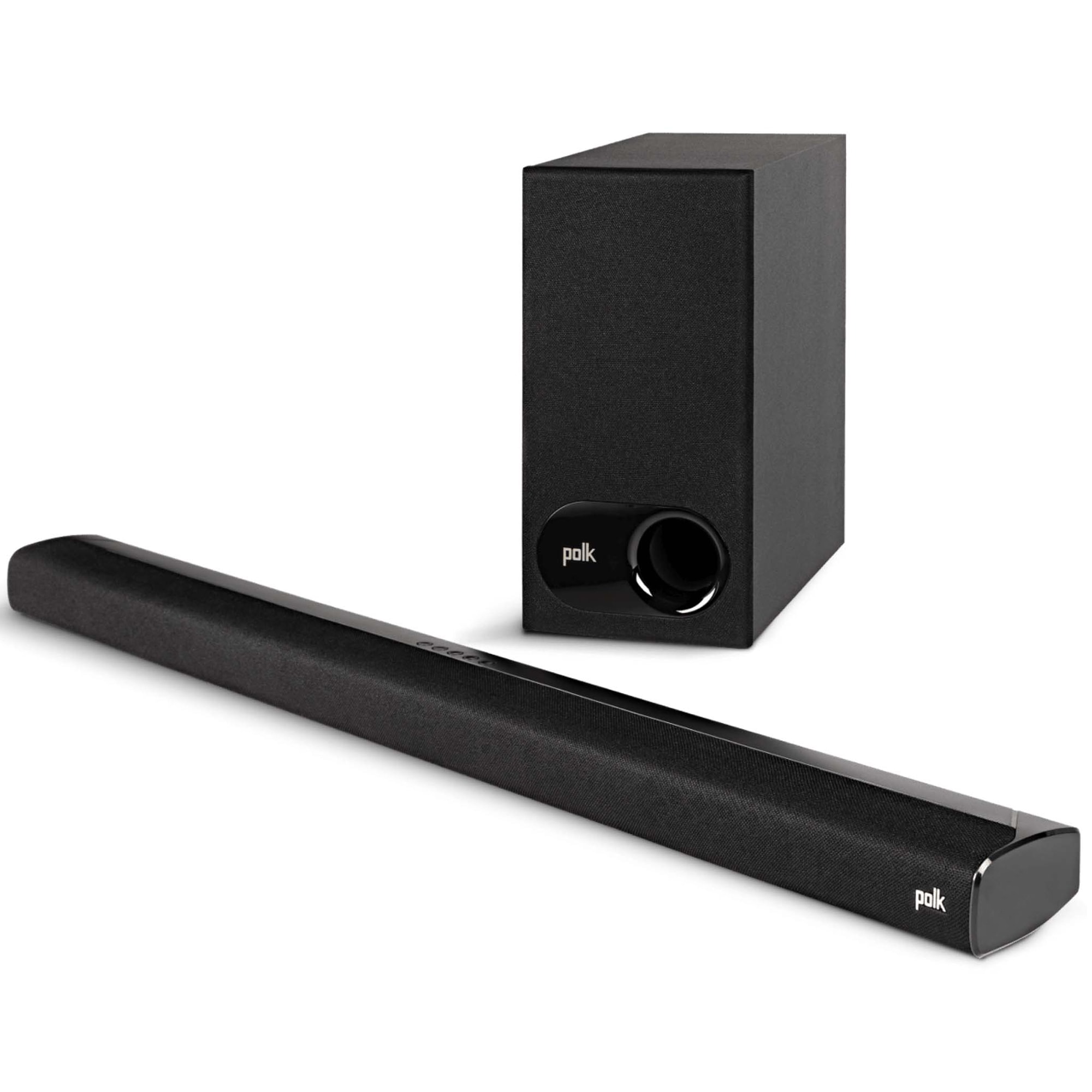Polk Signa S2 2.1 Channel Sound Bar with Bluetooth & Wireless Subwoofer ...