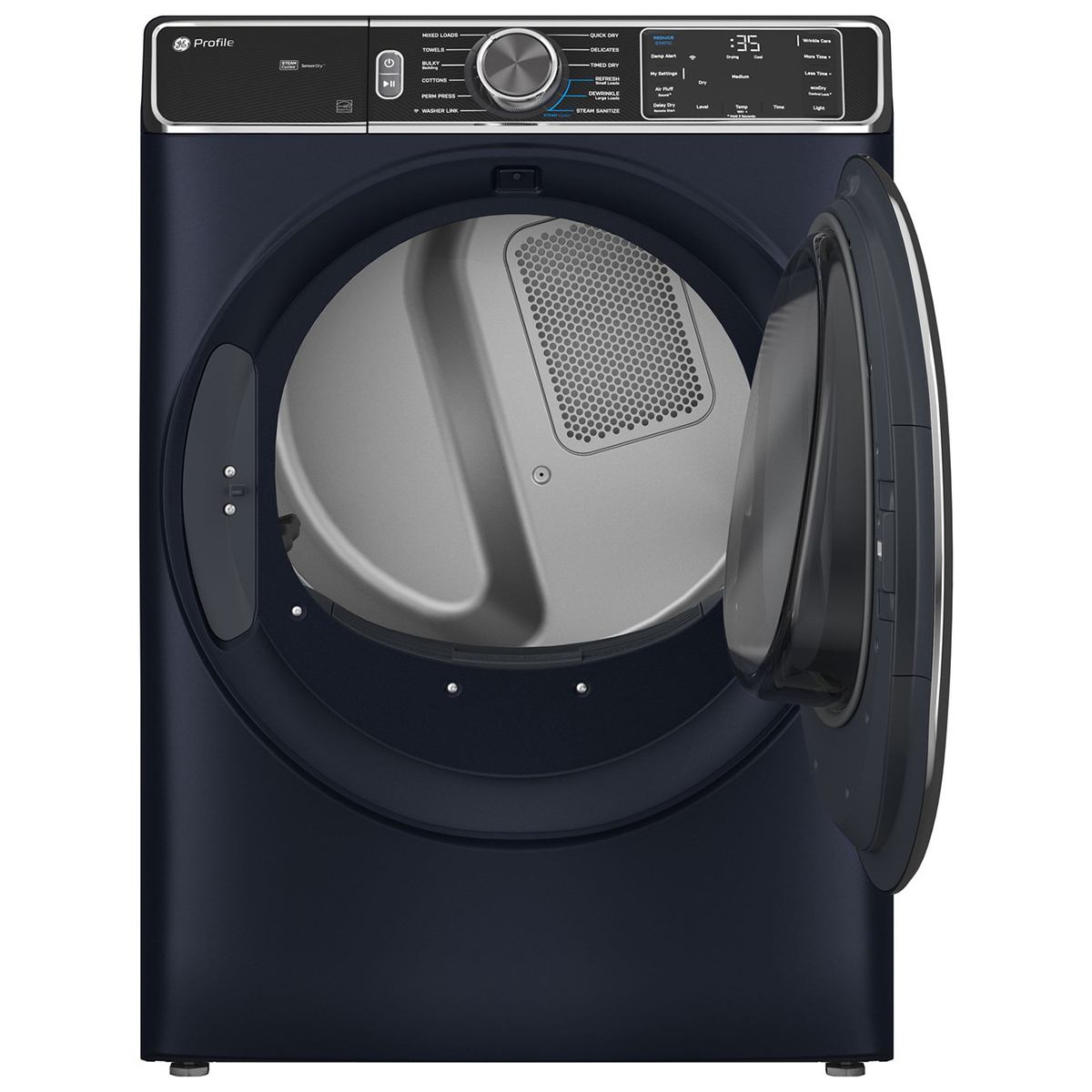 GE Profile 28 in. 7.8 cu. ft. Smart Stackable Electric Dryer with ...