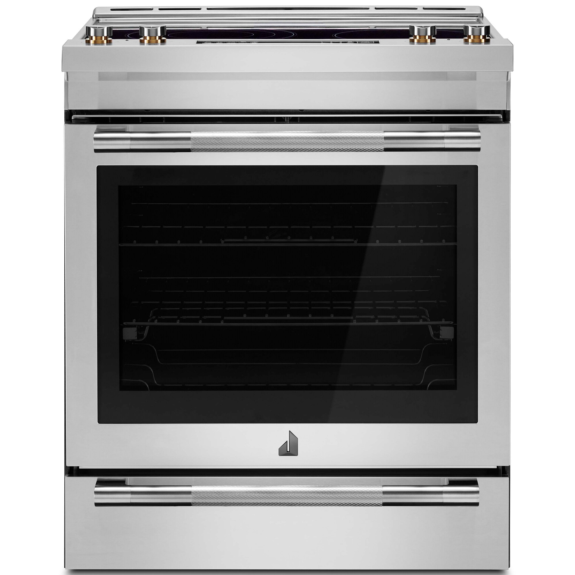 JennAir 30 in. 6.8 cu. ft. Air Fry True European Convection Slide-In ...