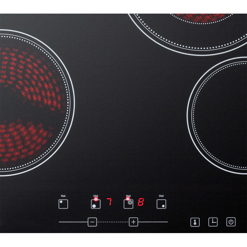 Summit 24 in. 4-Burner Electric Cooktop - Black | P.C. Richard & Son