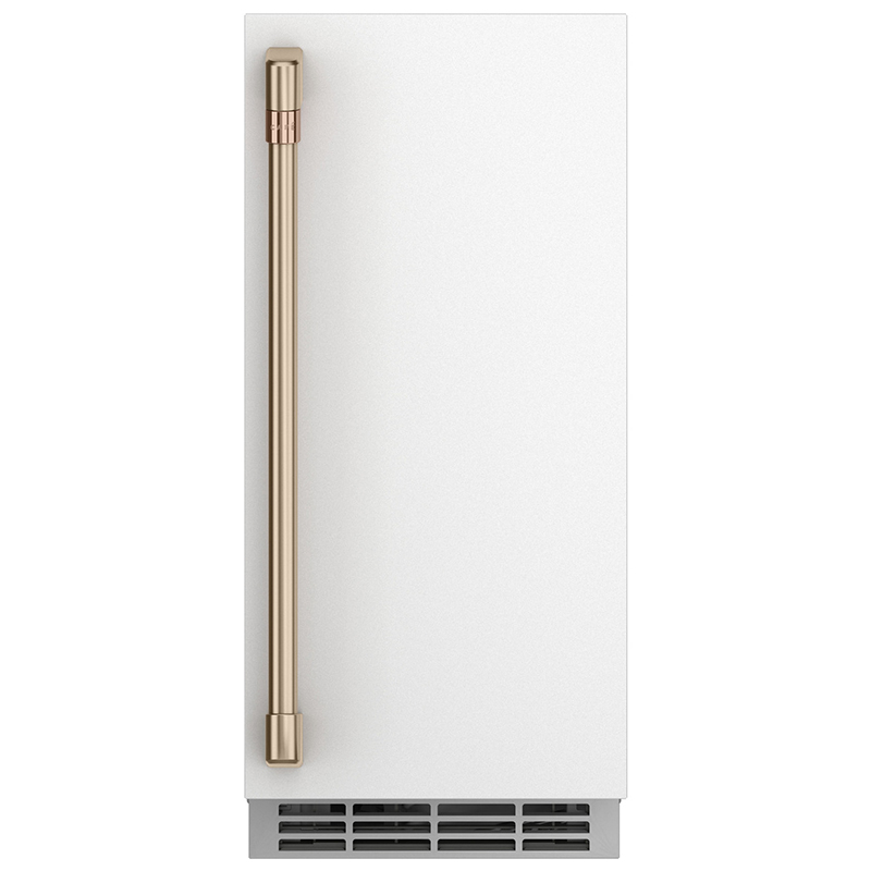 Cafe Undercounter Ice Maker Panel & Handle Kit - Matte White/Brushed ...