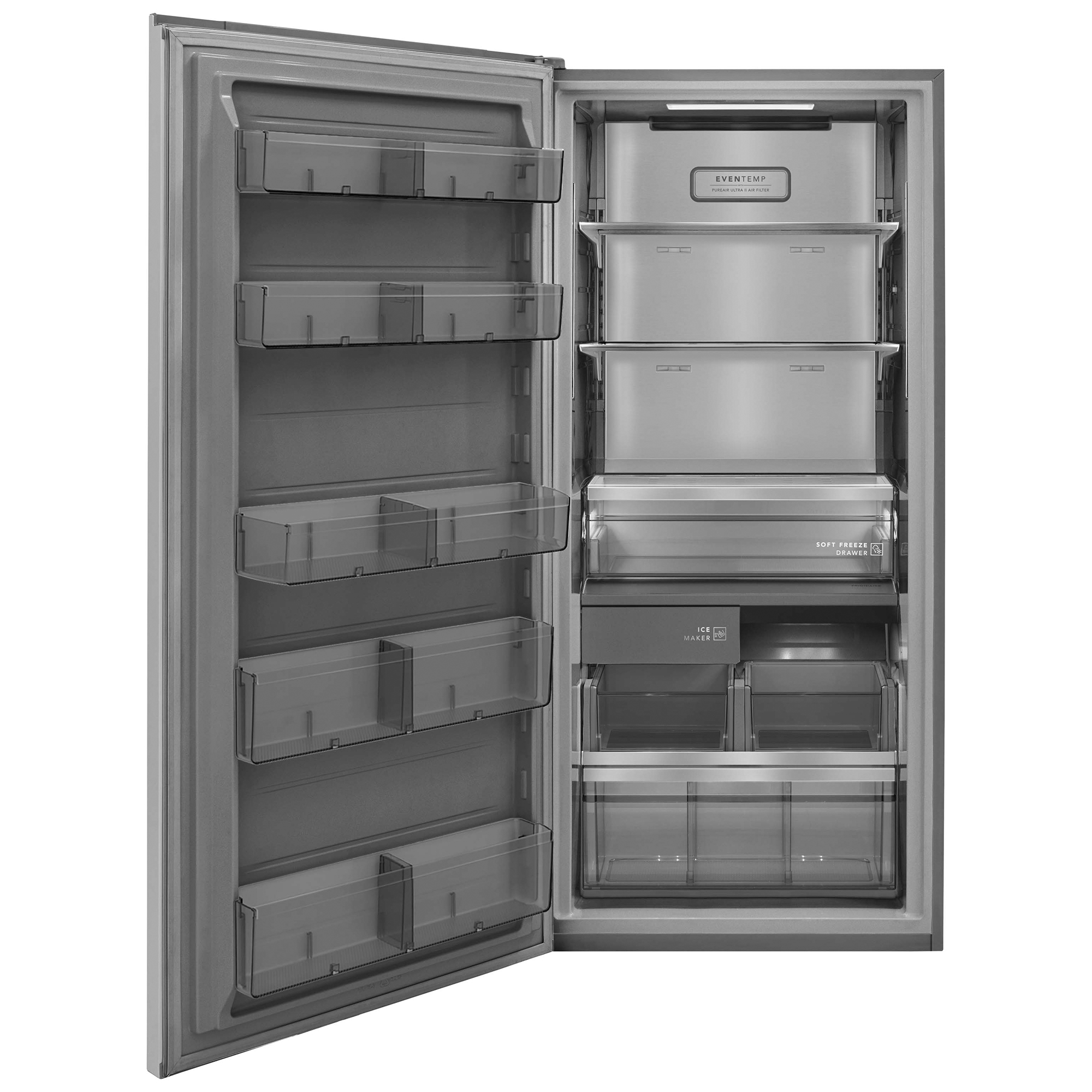 Frigidaire Professional 33 in. 18.8 cu. ft. Double-Drawers Upright ...