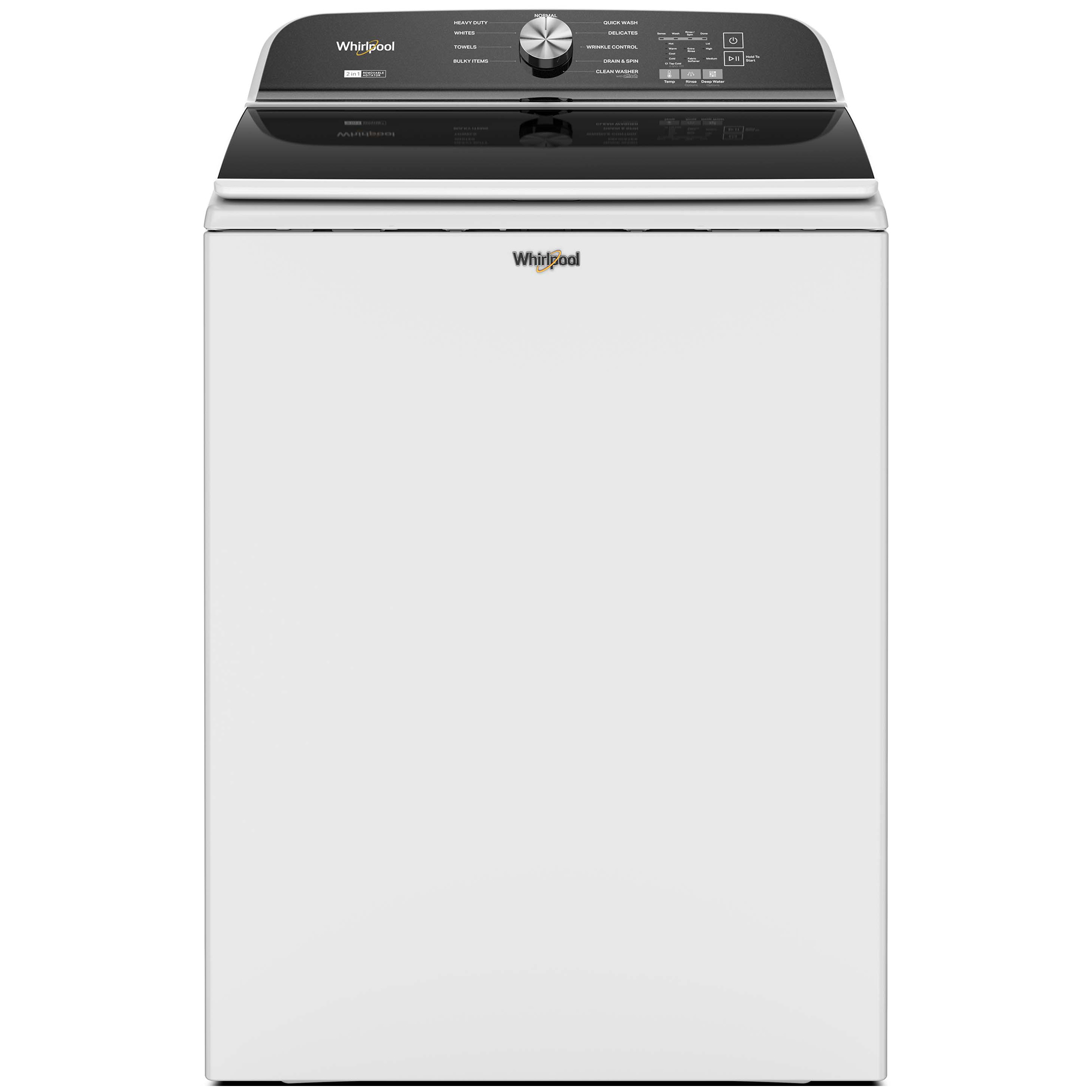 Whirlpool 27 in. 5.3 cu. ft. Top Load Washer with 2-in-1 Removable ...