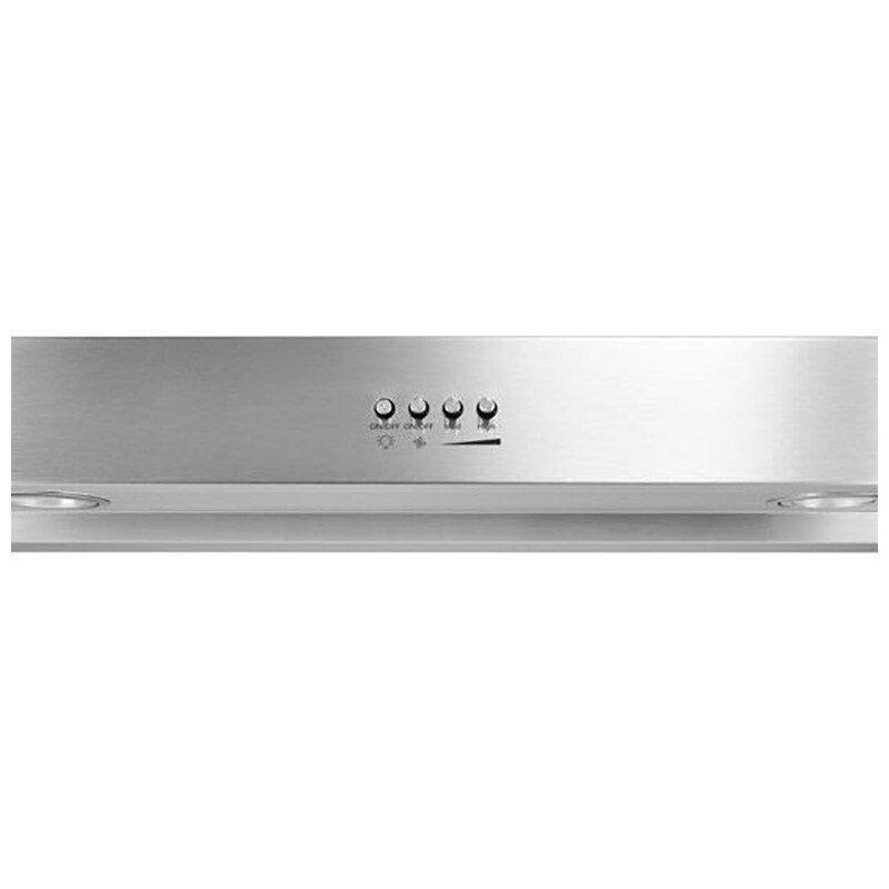 Whirlpool 24 in. Standard Style Range Hood with 3 Speed Settings, 265 ...