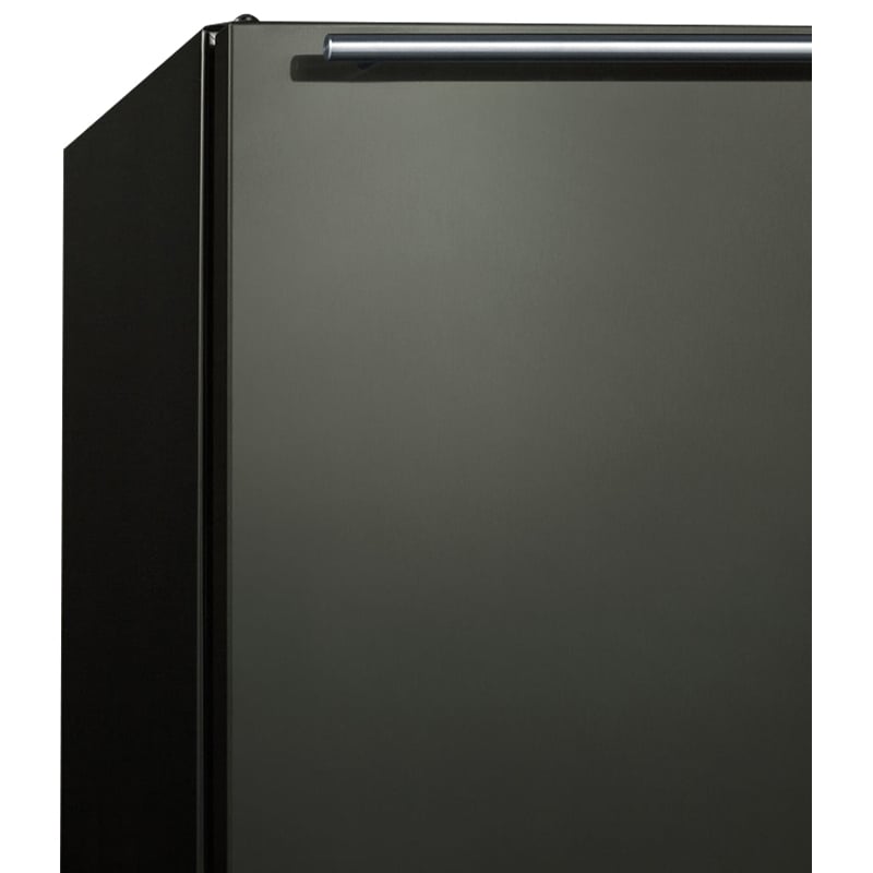 Summit 24 in. 4.7 cu. ft. Upright Compact Freezer with Ice Maker ...