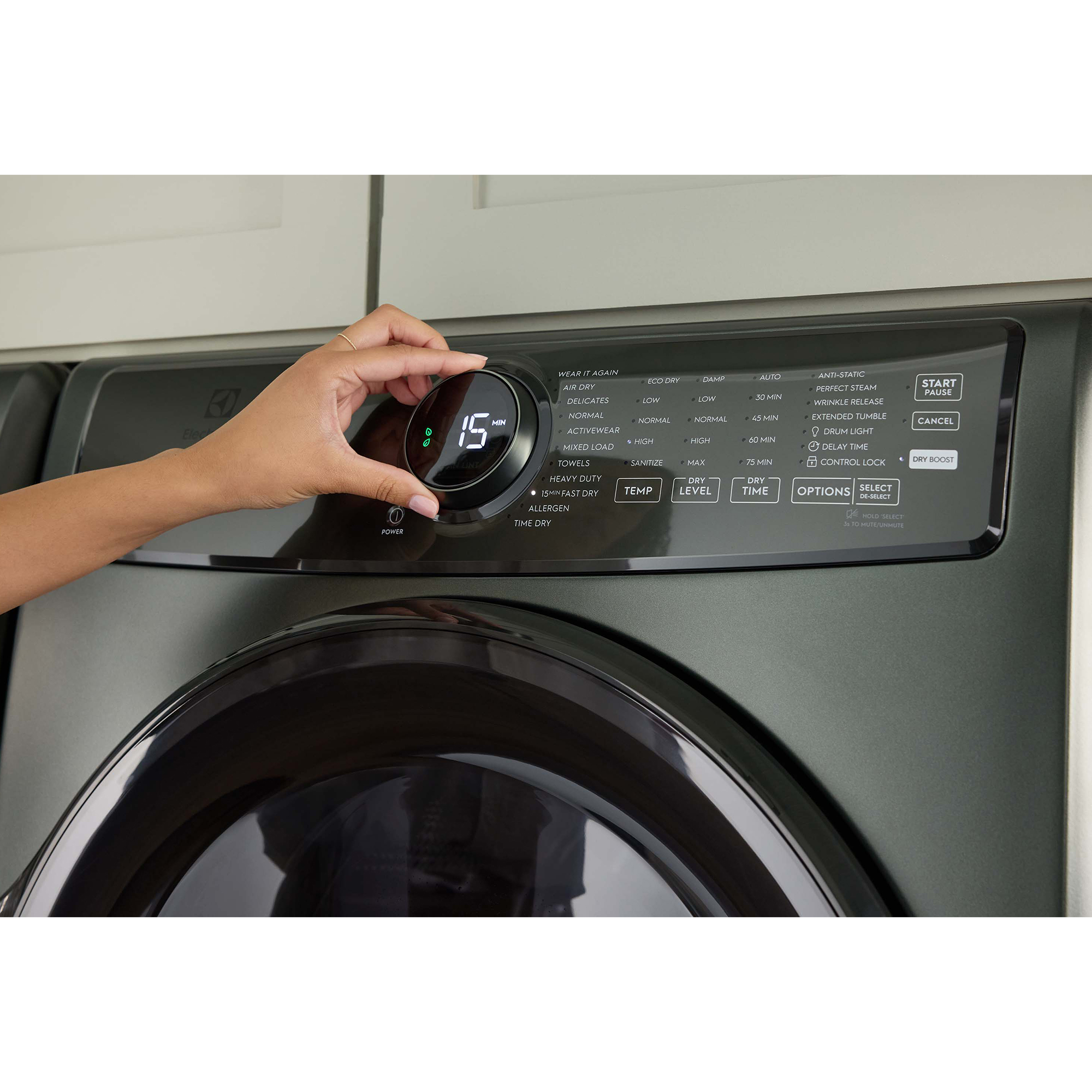 Electrolux 27 in. 4.5 cu. ft. Stackable Front Load Washer with LuxCare ...