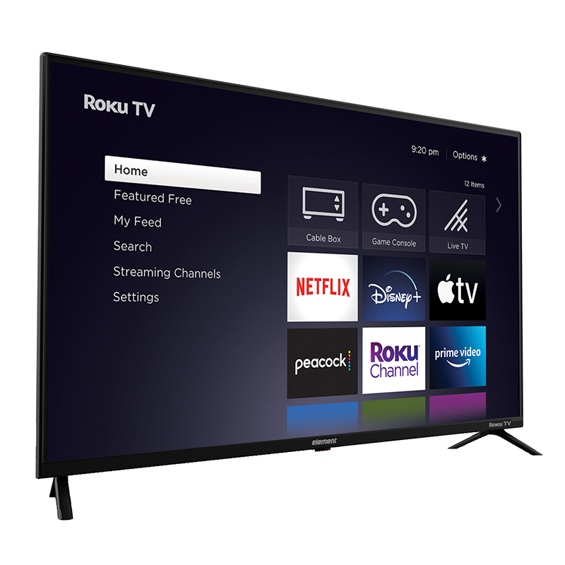 Element 43" 4K (2160p) Roku Smart LED TV with HDR (2020 Model) | P.C ...