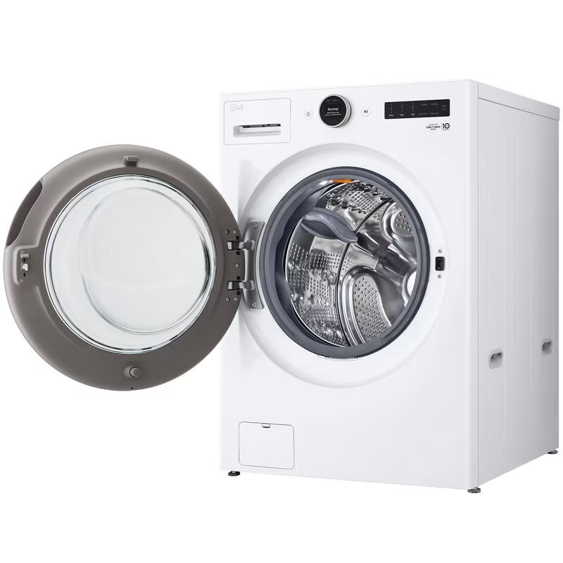 LG 27 in. 4.5 cu. ft. Smart Stackable Front Load Washer with AI DD ...