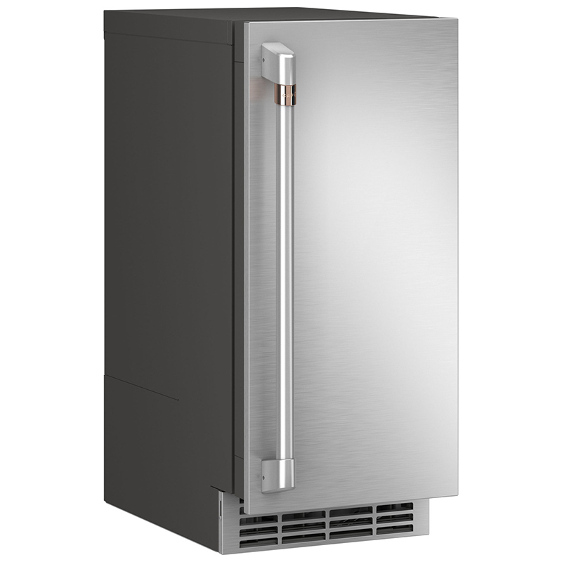 Cafe Undercounter Ice Maker Panel & Handle Kit - Brushed Stainless ...