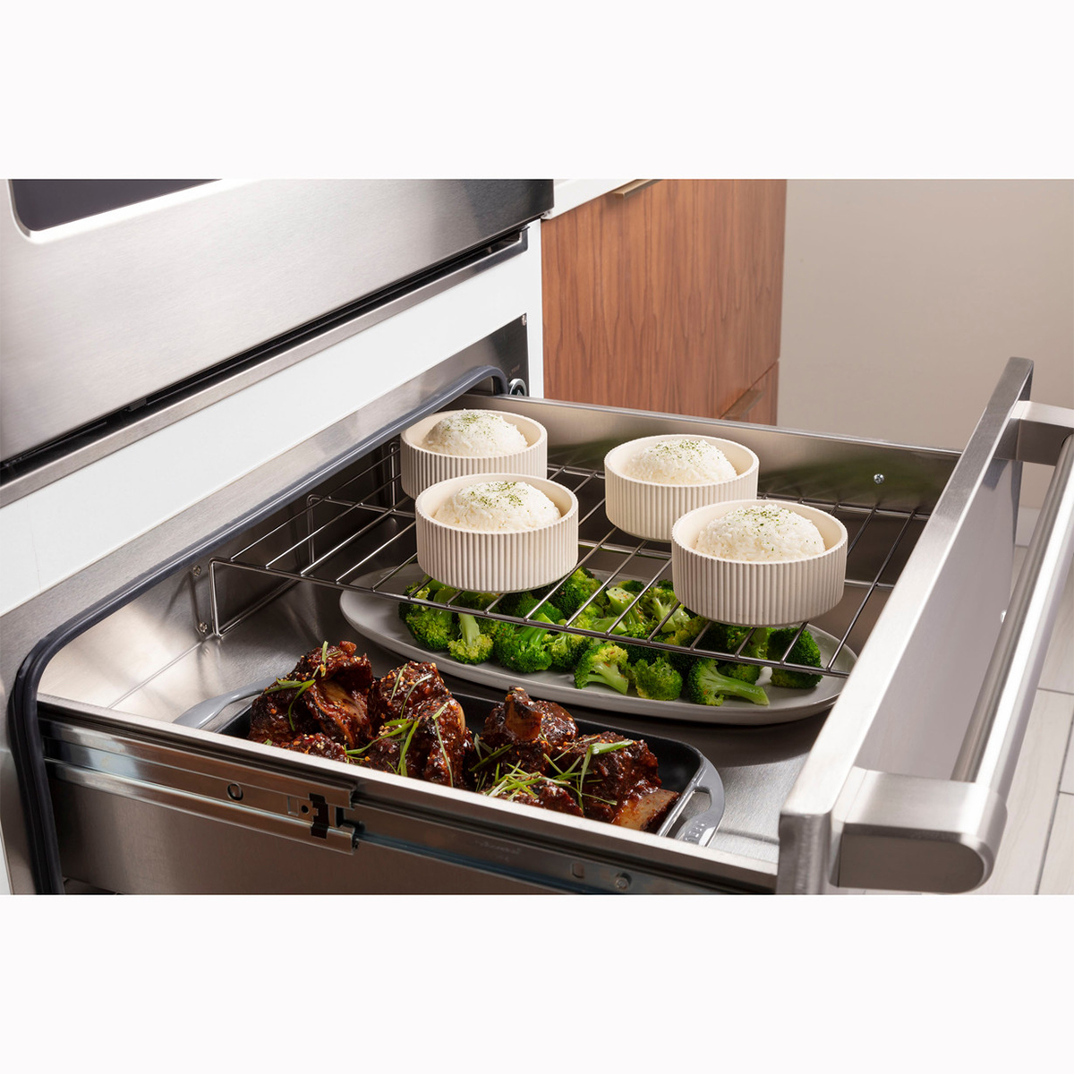 Cafe 30 in. 1.9 cu. ft. Warming Drawer with Humidity Control ...