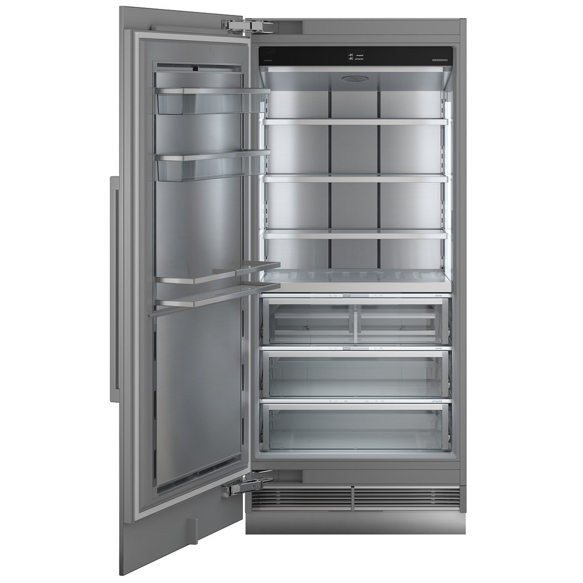 Liebherr Monolith Series 36 in. Built-In 18.9 cu. ft. Left-Hinged Smart ...