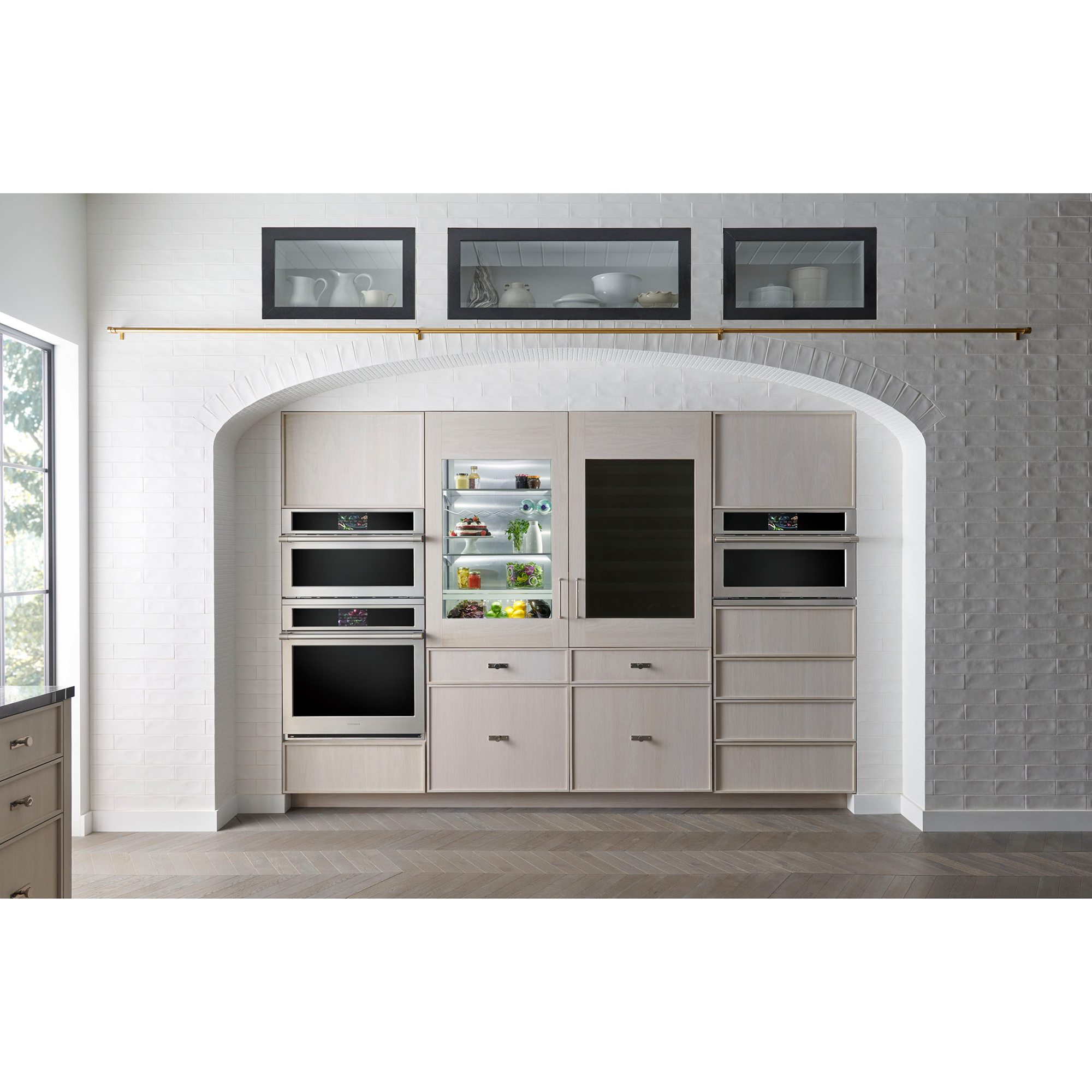 Monogram 30 in. 14.5 cu. ft. Built-In Counter Depth Bottom Freezer ...