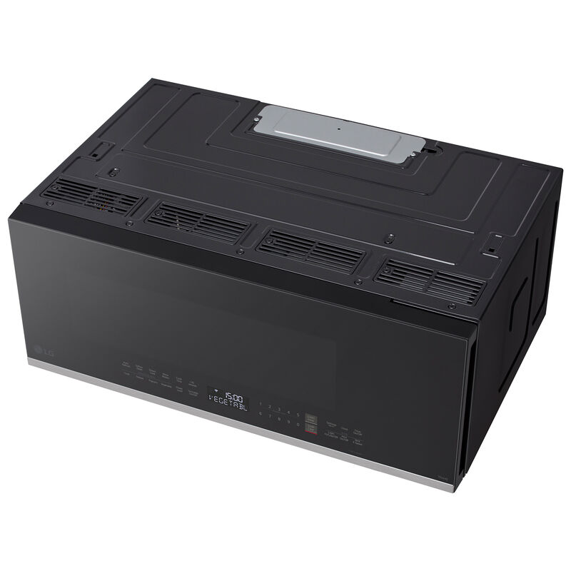 LG 30 in. 1.3 cu. ft. Low Profile Smart Over-the-Range Microwave with ...