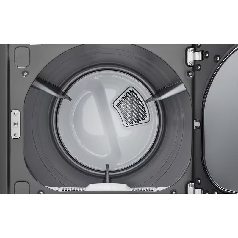 LG 27 in. 7.3 cu. ft. Electric Dryer with FlowSense Duct Clogging ...