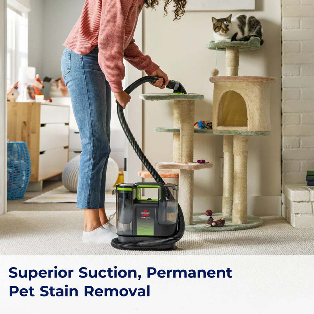 Bissell Little Green Max Pet Carpet Cleaner with 2 Additional Tools | P ...