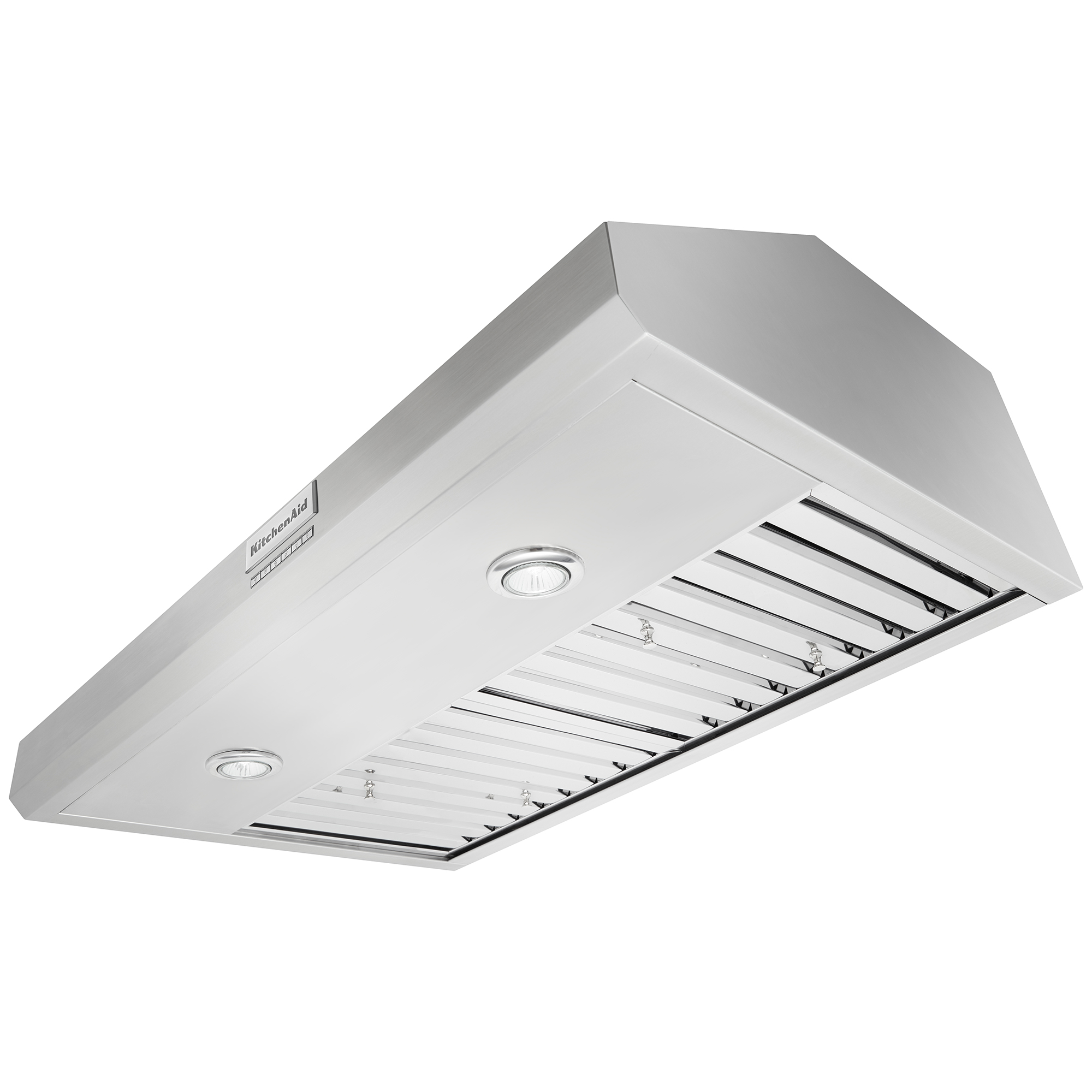 KitchenAid 36 in. Ducted Standard Style Range Hood with 585 CFM, 4 Fan ...