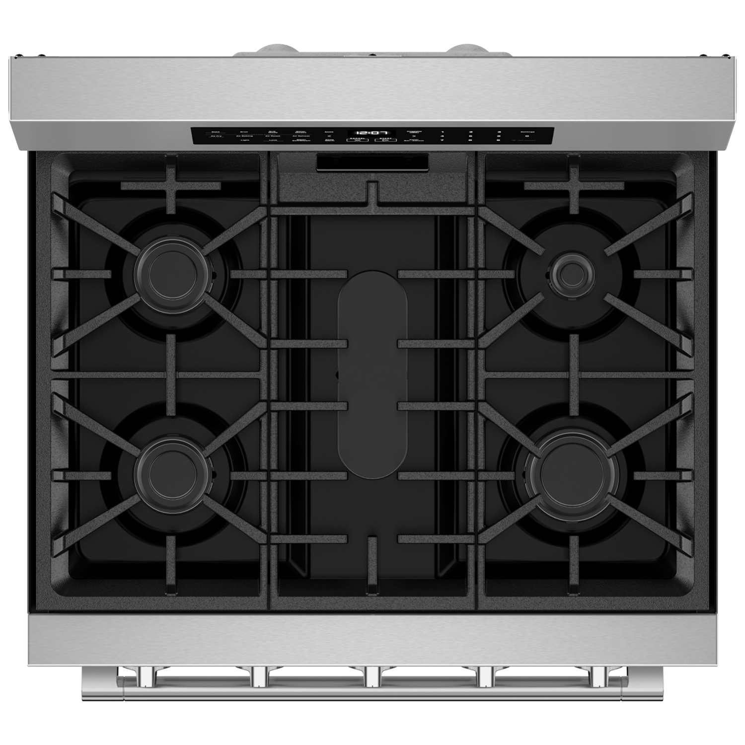 Maytag 30 in. 5 cu. ft. Smart Air Fry Standard Convection Gas Range ...