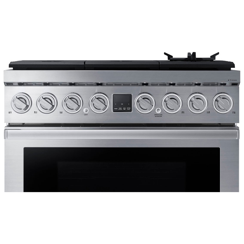 Dacor Transitional 36 in. 6.3 cu. ft. Smart Dual Convection Steam Dual ...