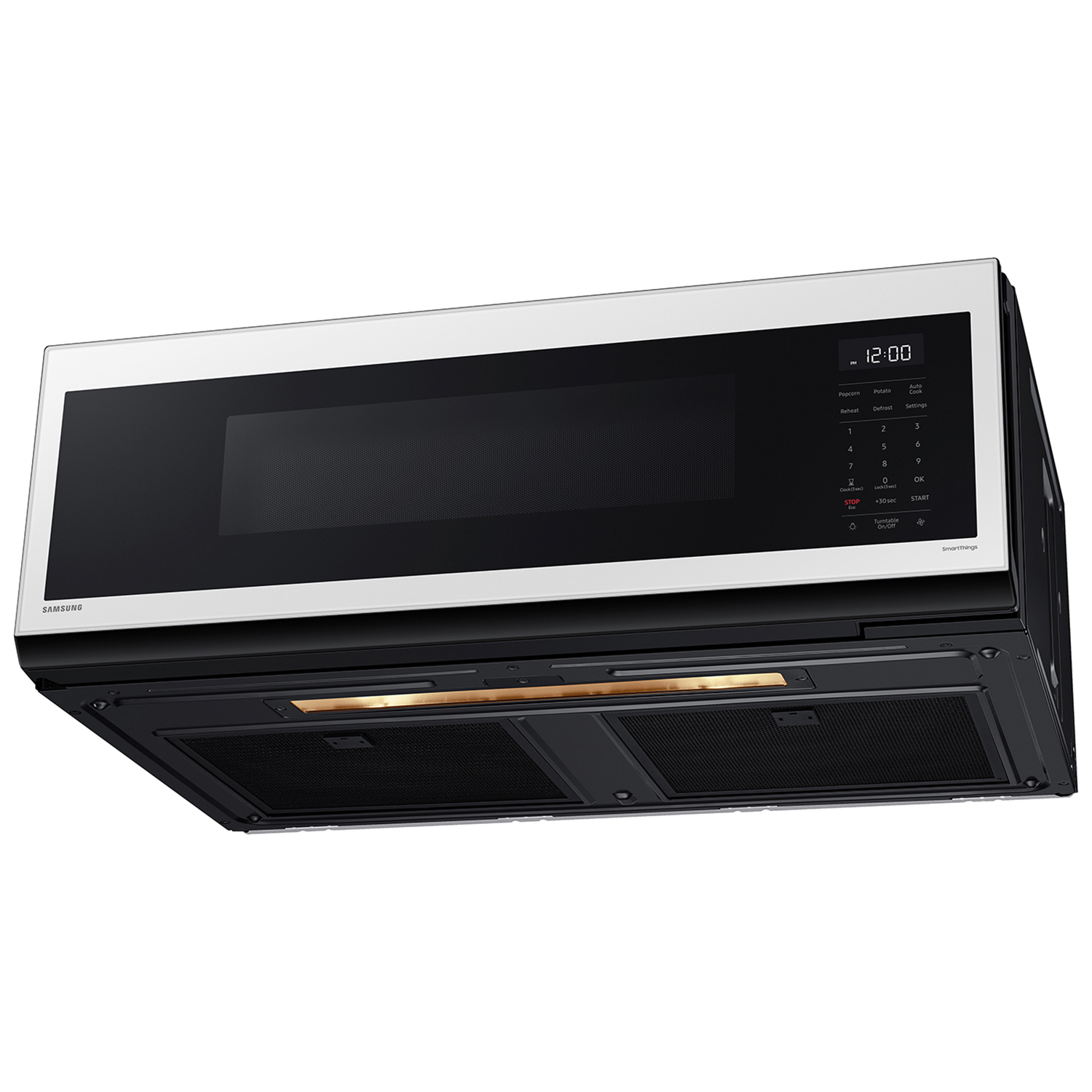 Samsung Bespoke 30 in. 1.1 cu. ft. 1100W Low Profile Smart Over-the ...