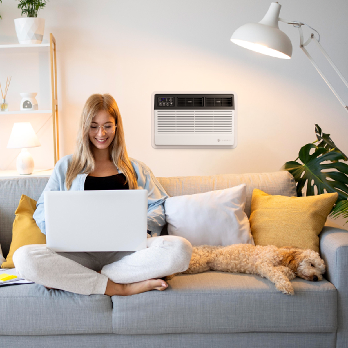 Friedrich Uni-Fit Series 12,000 BTU 115V Smart Through-the-Wall Air ...
