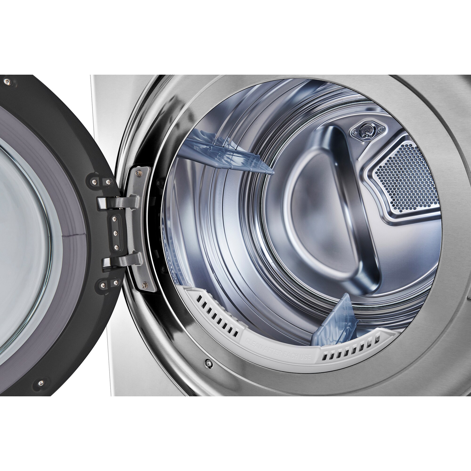 LG 27 in. 5.0 cu. ft. Smart Gas Front Load WashTower with AI Sensor Dry ...