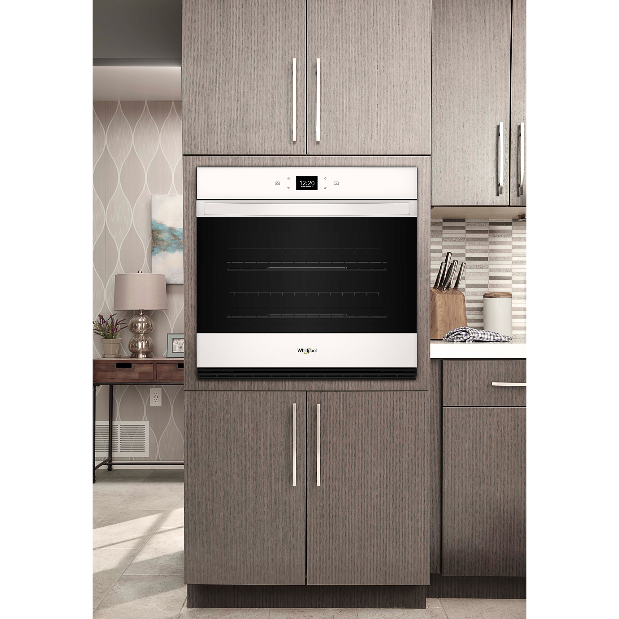 Whirlpool 30 in. 5 cu. ft. Smart Electric Single Wall Oven with ...