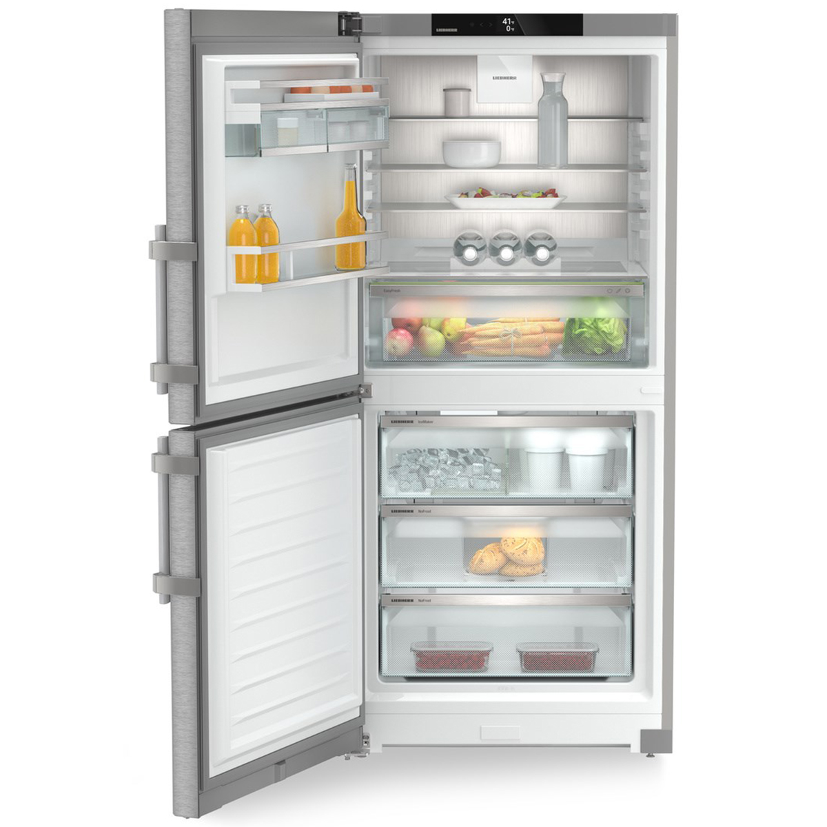 Liebherr Plus Series 30 in. 12.8 cu. ft. Left-Hinged Smart Counter ...