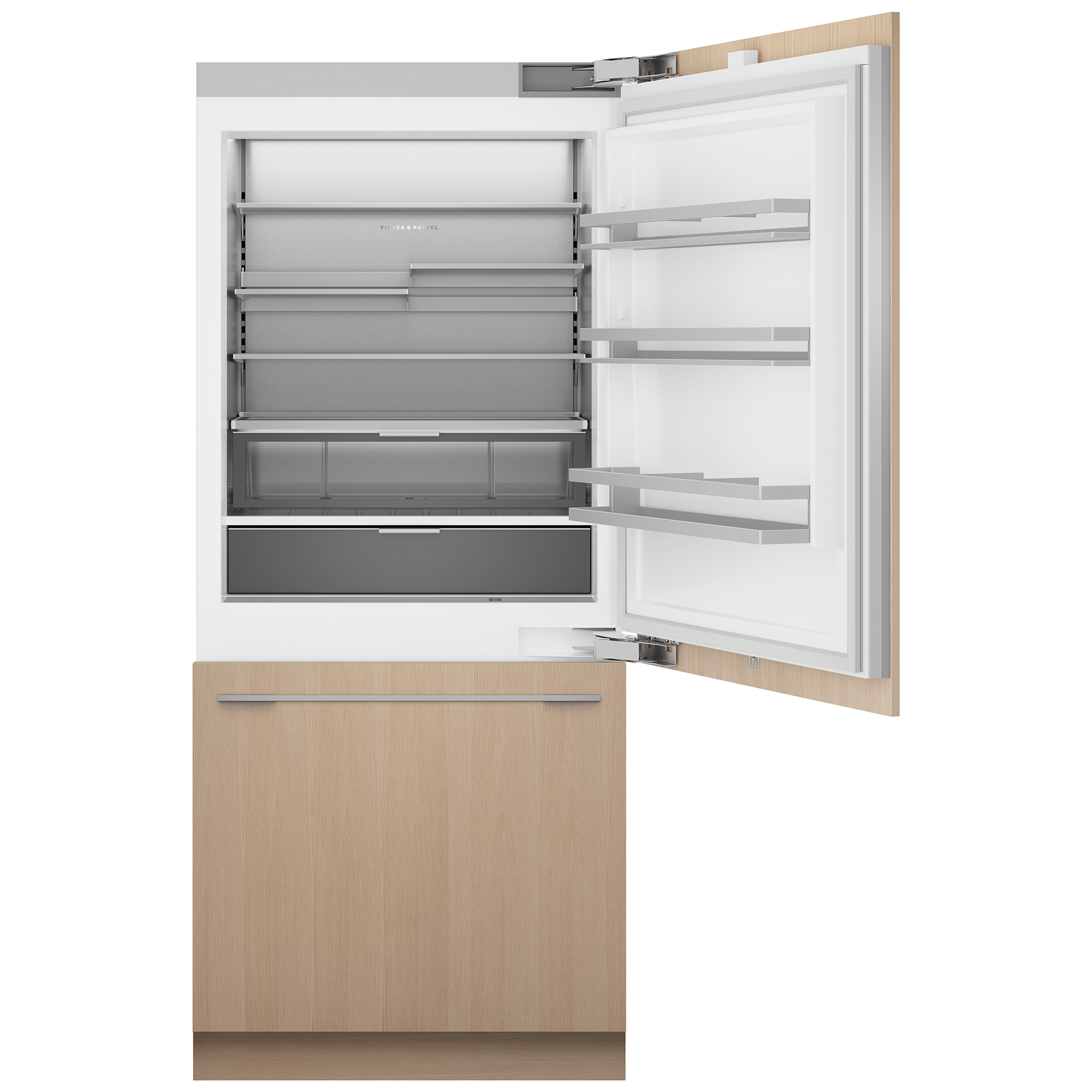 Fisher & Paykel Series 11 36 in. 19.6 cu. ft. Built-In Smart Counter ...