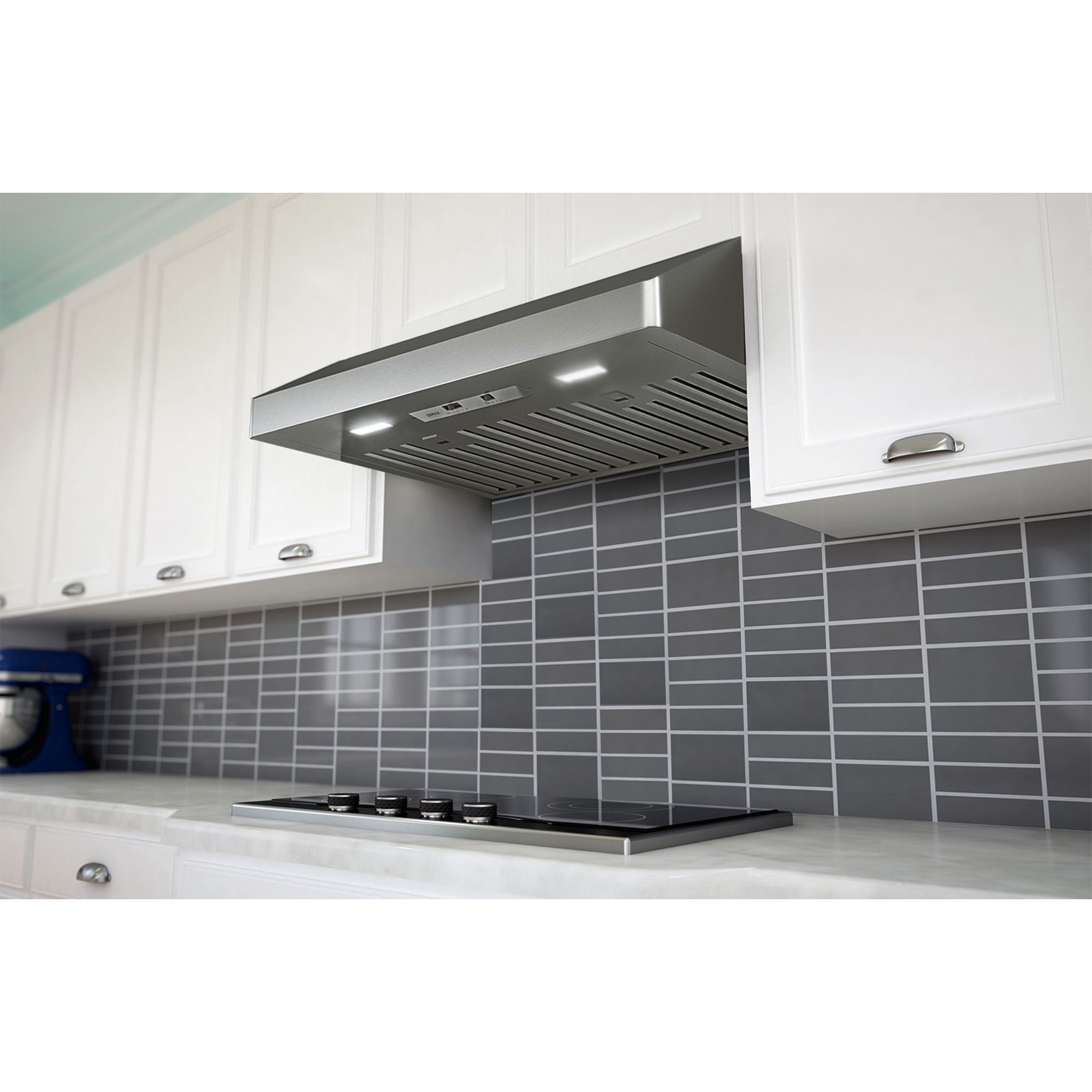 Zephyr 36 in. Convertible Canopy Pro Style Style Range Hood with 400 ...