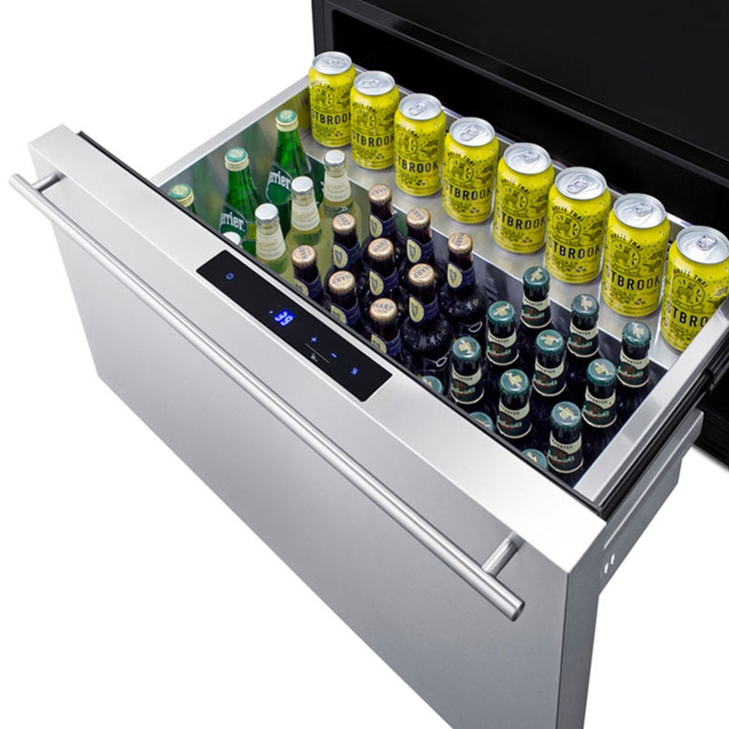 Summit 30 in. 2.5 cu. ft. Outdoor Single Refrigerator Drawer ...