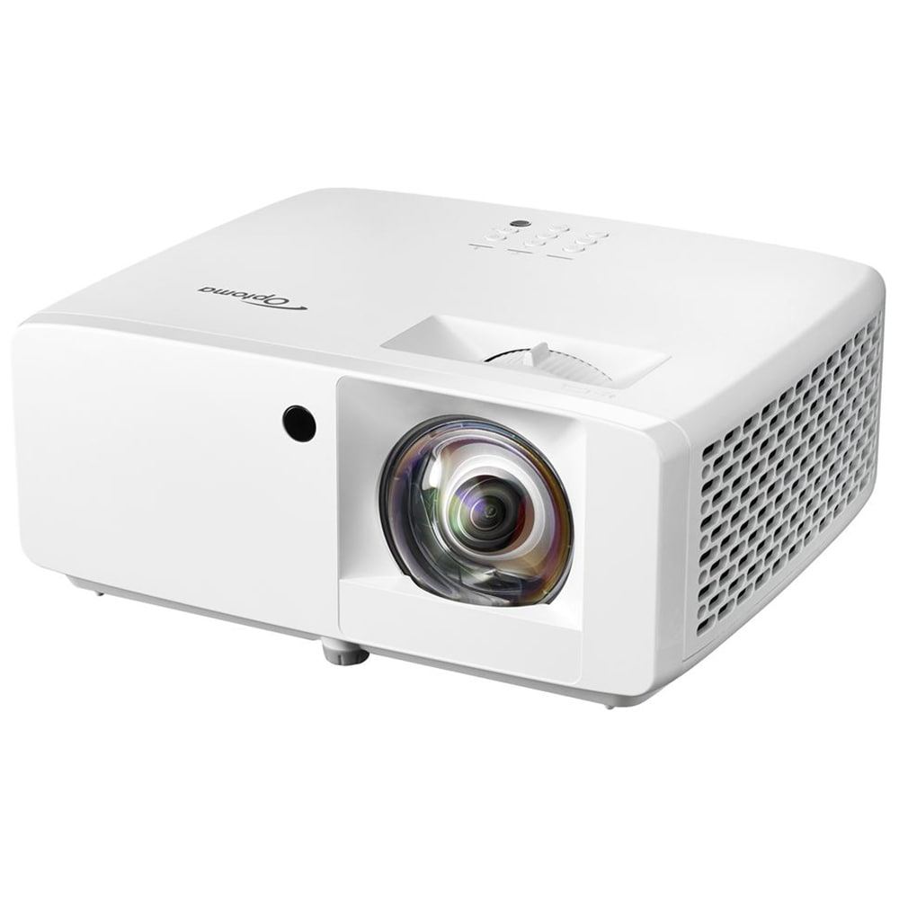 Optoma Ultra-Compact High Brightness FHD 1080p Laser Projector - White ...