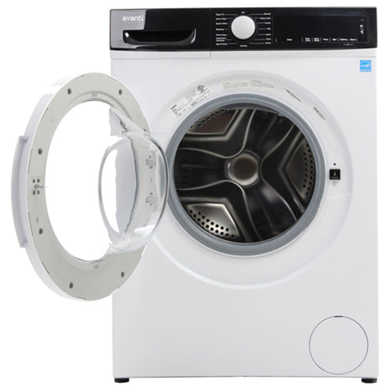 Avanti 24 in. 2.2 cu. ft. Stackable Front Load Washer with Sanitize ...