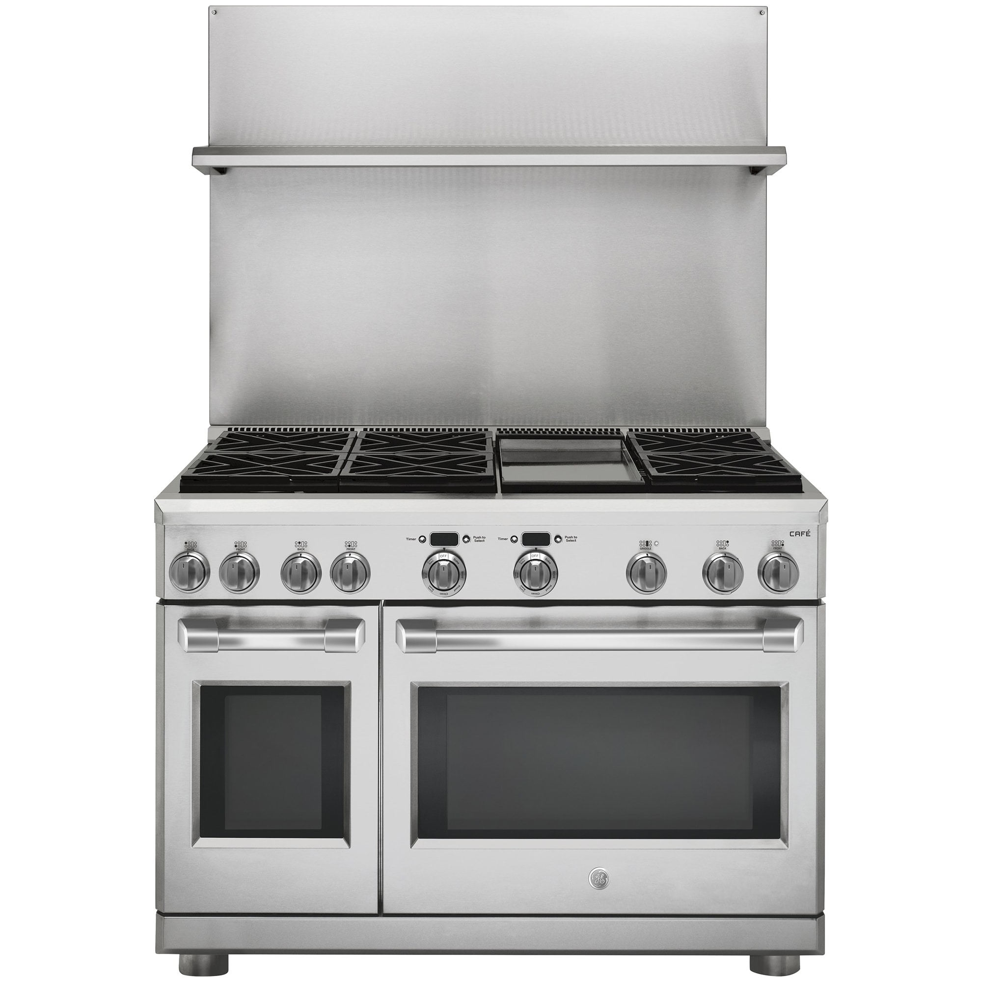 GE 48 in. Professional Adjustable Height Backsplash with Shelf ...