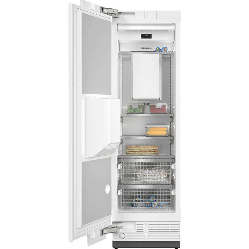 Miele MasterCool Series 24 in. 11.2 cu. ft. Built-in Smart Upright ...