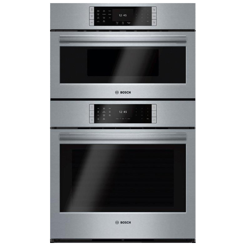 Bosch Benchmark Series 30 in. 6.2 cu. ft. Speed Electric Microwave/Wall ...