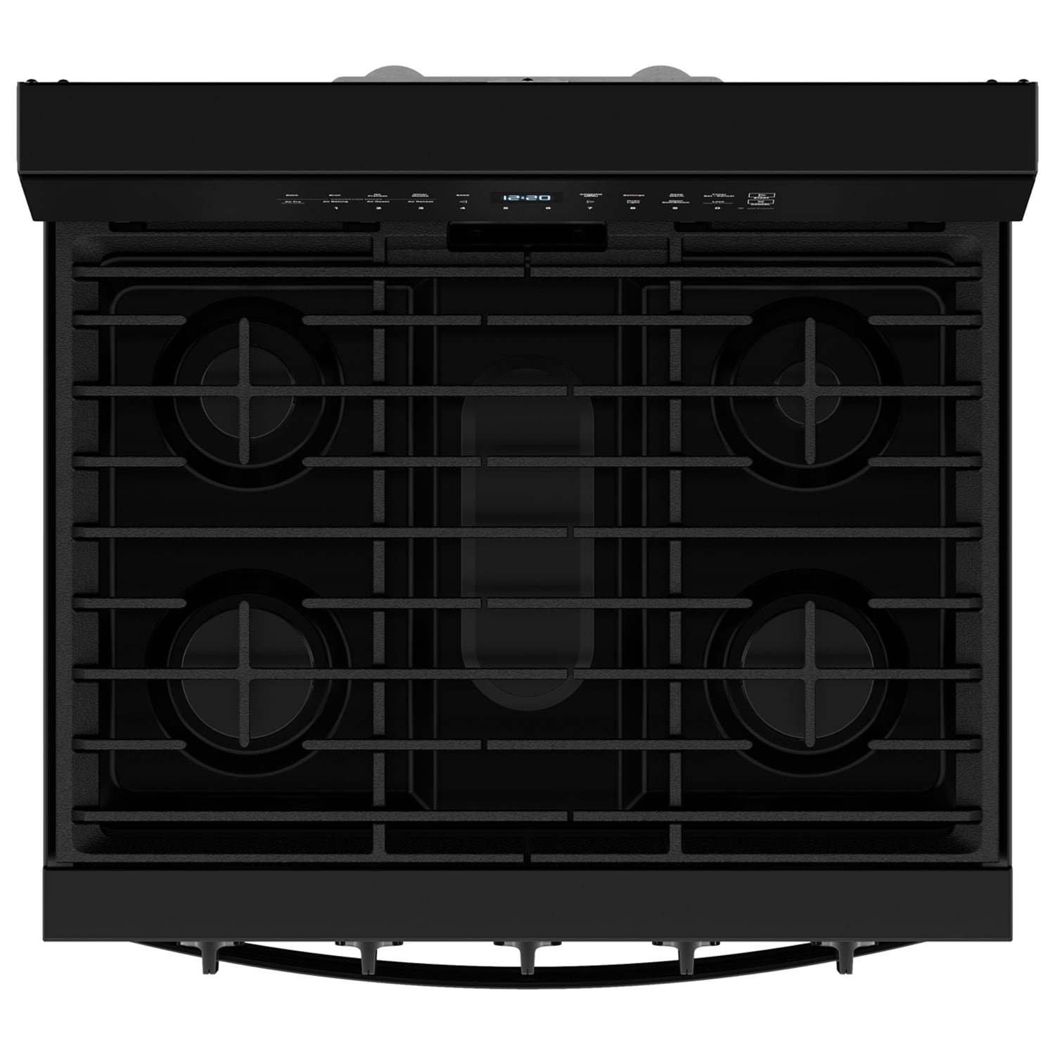 Whirlpool 30 in. 5 cu. ft. Smart Air Fry True European Convection Gas ...