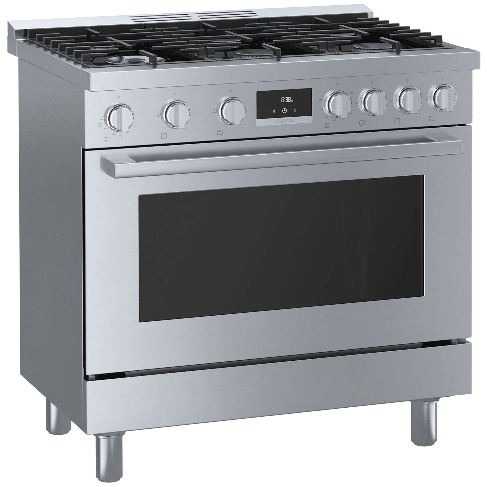 Bosch 800 Series 36 in. 3.5 cu. ft. Convection Oven Freestanding Gas ...