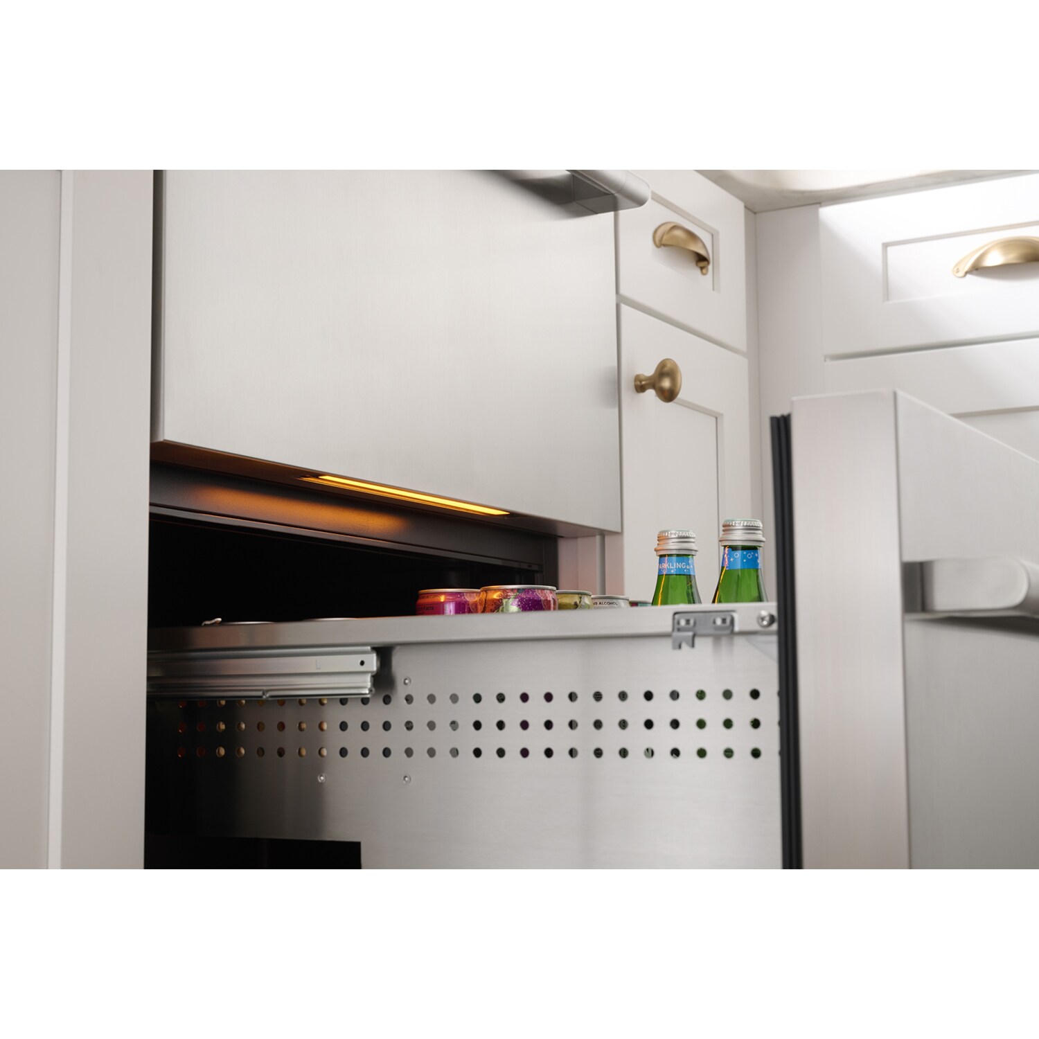 Zephyr 24 in. 5.1 cu. ft. Double Refrigerator Drawers - Stainless Steel ...