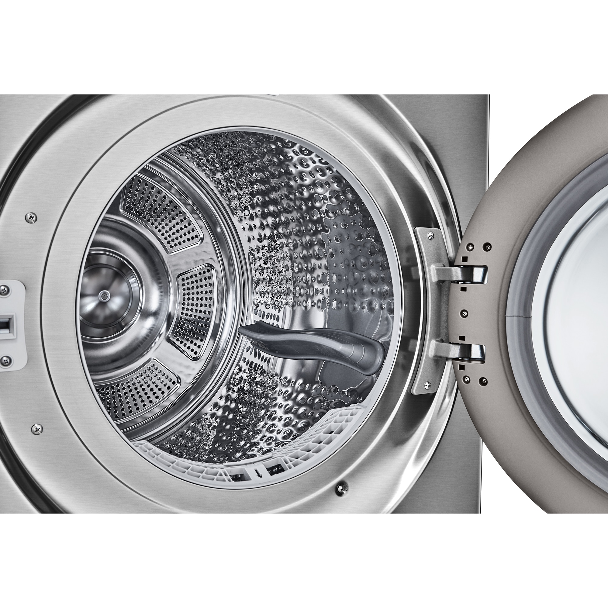 LG 27 in. 7.8 cu. ft. Smart Stackable Electric Dryer with Dual Inverter ...