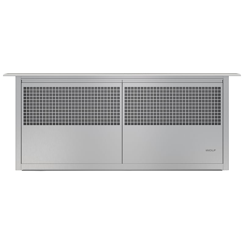 Wolf 36 in. Convertible Downdraft with 3 Fan Speeds - Stainless Steel ...