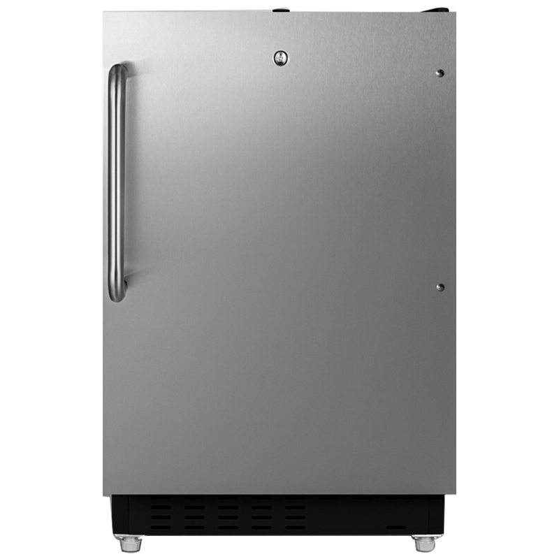 Summit 21 in. 2.7 cu. ft. Mini Fridge with Freezer Compartment ...
